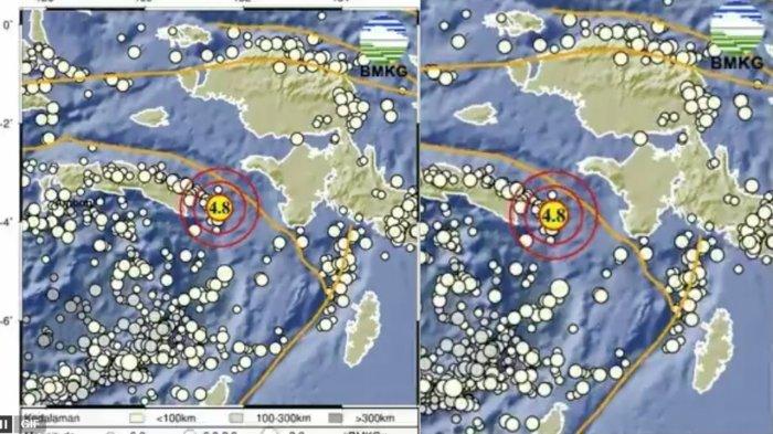 Gempa Bumi Magnitudo 4.8 Guncang Kabupaten Seram Bagian Timur Maluku Hari Ini, Cek Info Terkini ...