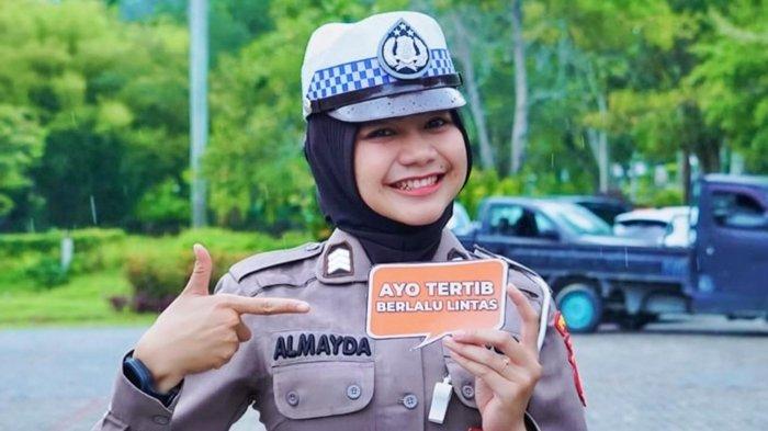 Mengenal Brigpol Almayda Dwi Arintika, dari Desa Kaliorang Kutim ke Garda Depan Lalu-lintas ...