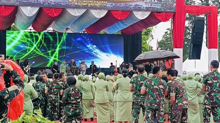 Kodam VI/Mulawarman Tegaskan Komitmen Kawal Pembangunan Menuju Indonesia Emas di HUT ke-67 ...