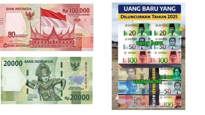 Viral Penampakan Uang Rupiah Baru 2025 Edisi HUT ke-80 RI, Ini Penjelasan Bank Indonesia ...