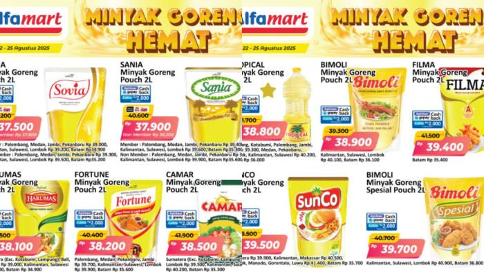 Katalog Promo Alfamart Terbaru Hari Ini 25 Agustus 2025, Harga Minyak ...