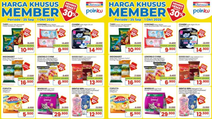 Katalog Promo Indomaret Periode 30 September 2025 Spesial Akhir Bulan ...