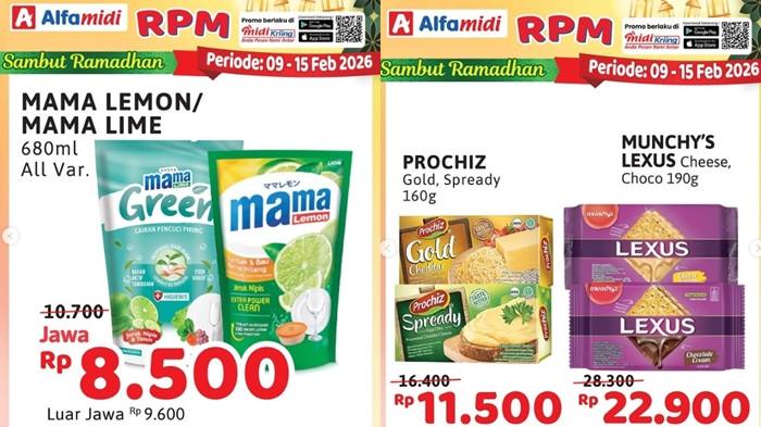 Promo Alfamidi Hari ini 13 Februari 2026, Buah Pear, Apel Fuji dan ...