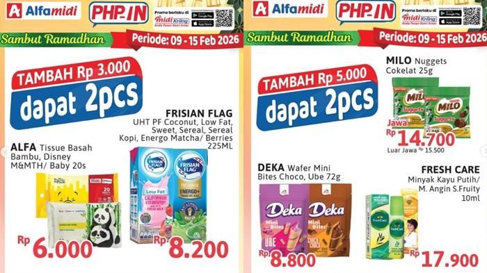 Promo Alfamidi Hari ini 11 Februari 2026, Durian Montong Lokal Rp 5.990 ...