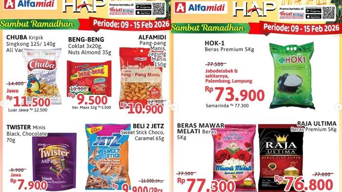 Promo Alfamidi 9-16 Februari 2026, Belanja Menyambut Bulan Suci ...