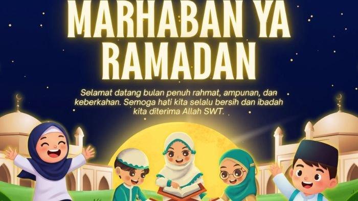 120+ Poster Ramadhan 2026 Kartun di Canva Bisa Langsung Download untuk ...