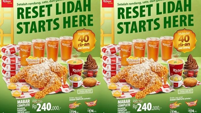 Promo Richeese Factory, Makan Kenyang Berempat di Akhir Pekan Mulai Rp ...