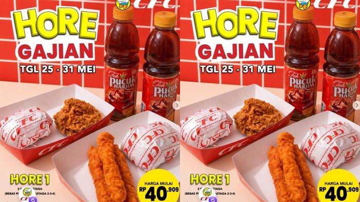 Promo CFC Hari ini 31 Mei 2026, Makan Kenyang Berdua di Akhir Pekan ...