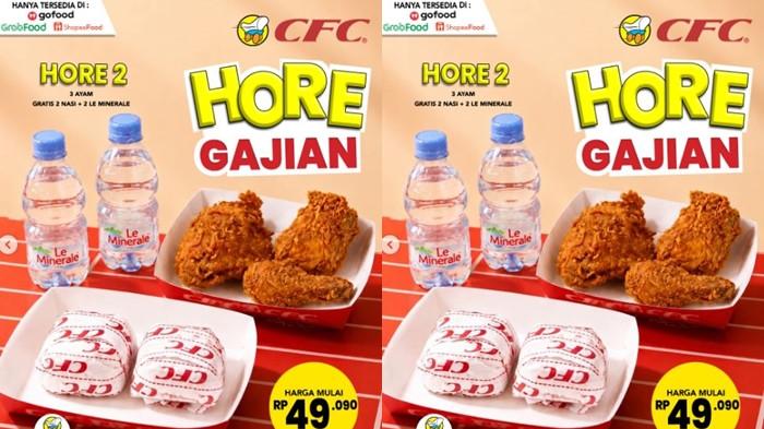 Promo CFC Hari ini 31 Mei 2026, Makan Kenyang Berdua di Akhir Pekan ...