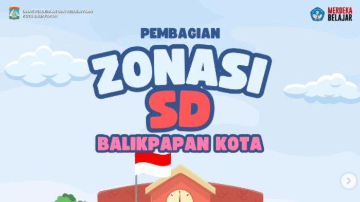 Daftar Pembagian Zonasi PPDB Kecamatan Balikpapan Kota 2024 untuk Jenjang SD - Tribunkaltim.co