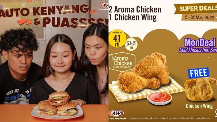 Promo AW Restoran Bulan Mei 2023, Khusus Hari ini Bayar Rp 41.000 Dapat ...