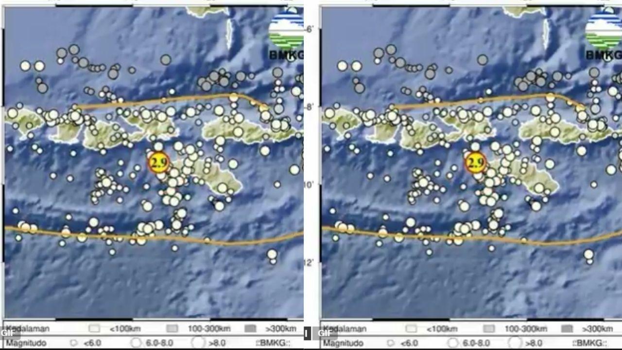 Gempa Hari Ini Guncang Kabupaten Sumba Barat Daya, Nusa Tenggara Timur ...