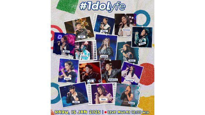 Live Streaming RCTI IdoLyfe Hari Ini, Ngobrol Bareng Top 15 Indonesian Idol Season 13 ...