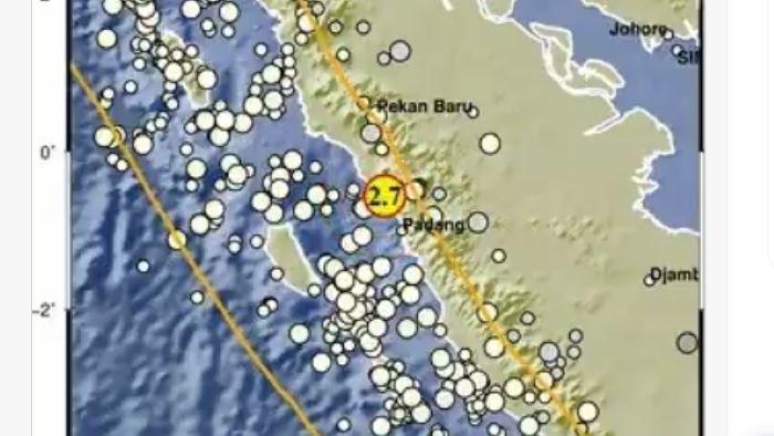 Baru Saja! Info BMKG Gempa Padang Hari Ini dan Pusat Gempa Terkini 2 Menit yang Lalu Sumatera ...