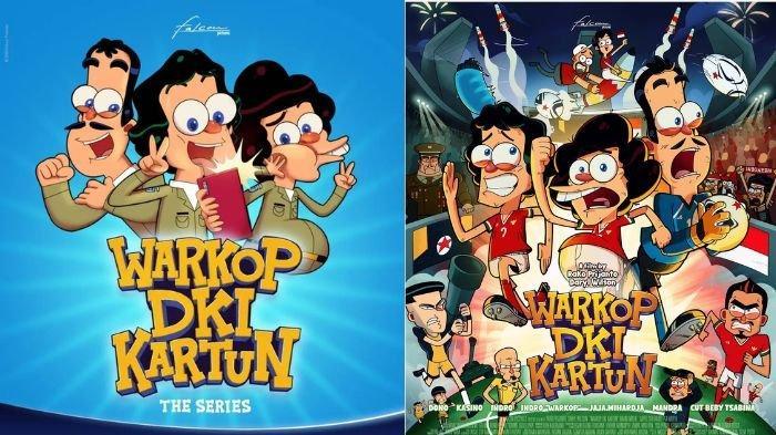 Jadwal Tayang Warkop DKI Kartun, Dono, Kasino, Indro Akan Selamatkan ...