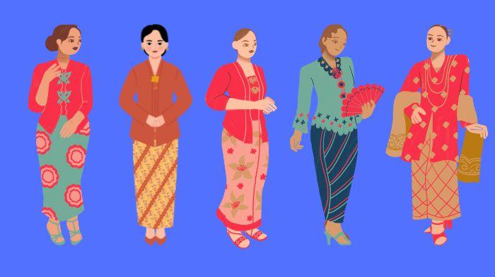 Arti dan Jenis Kebaya, Ada yang Diakui UNESCO Jadi Warisan Budaya Takbenda Dunia 5 Negara ...