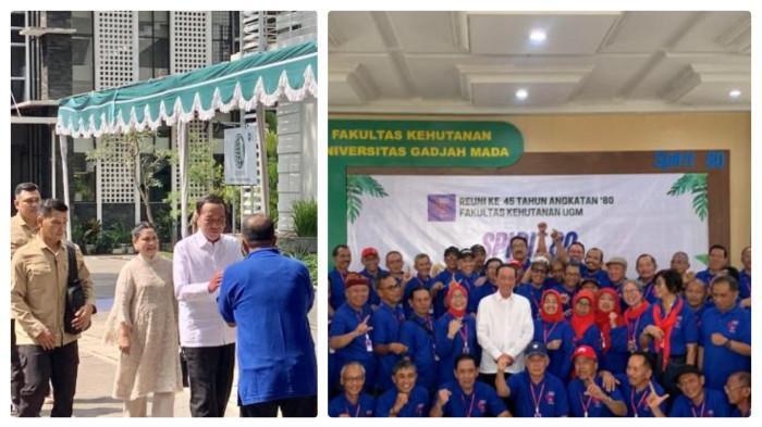 Cerita Teman Jokowi di Reuni Fakultas Kehutanan UGM, Kata Totok Suripto yang Terbang dari ...