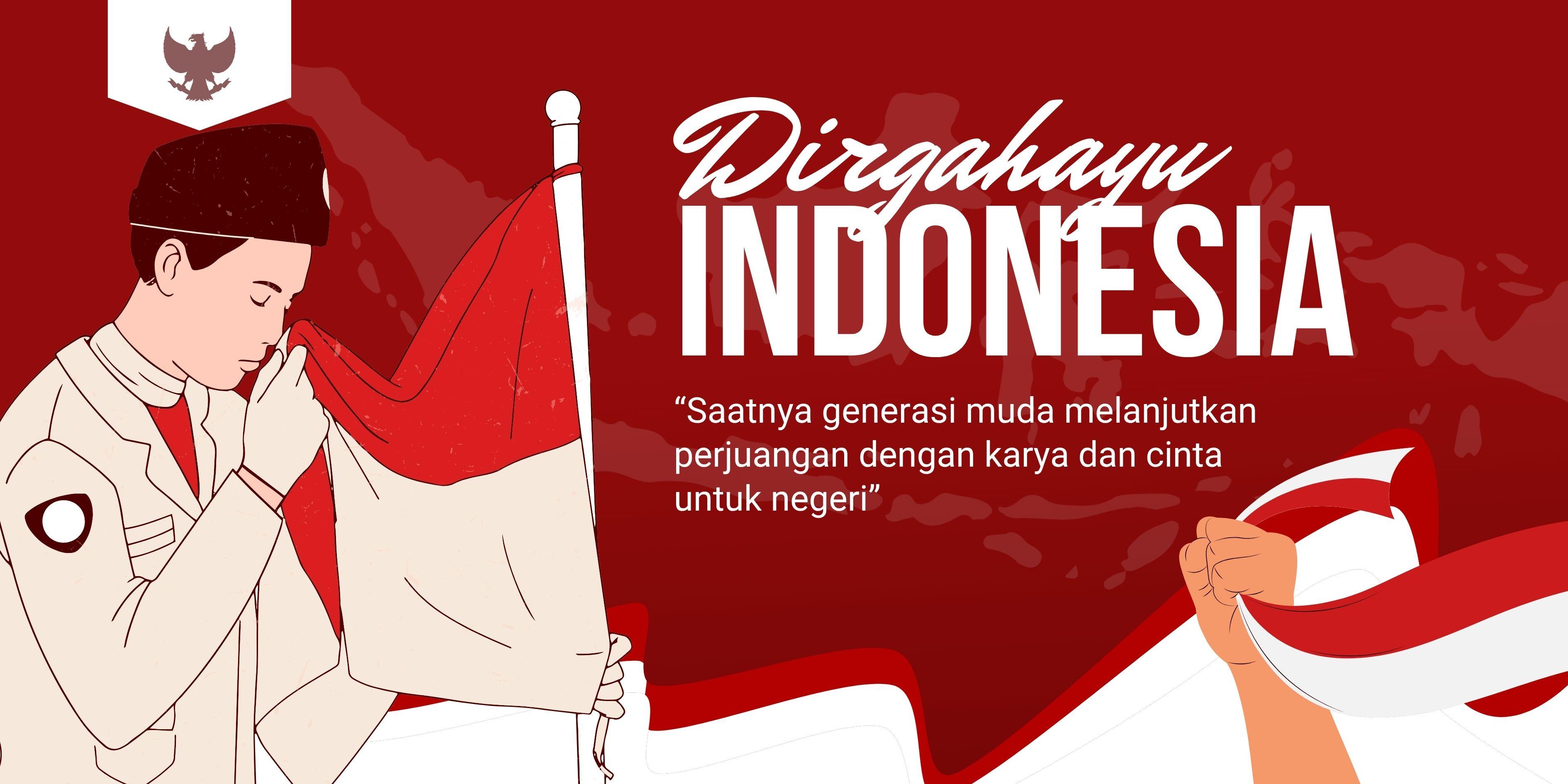 35 Background HUT ke-80 RI Lengkap Link Logo Resminya, Download dan ...