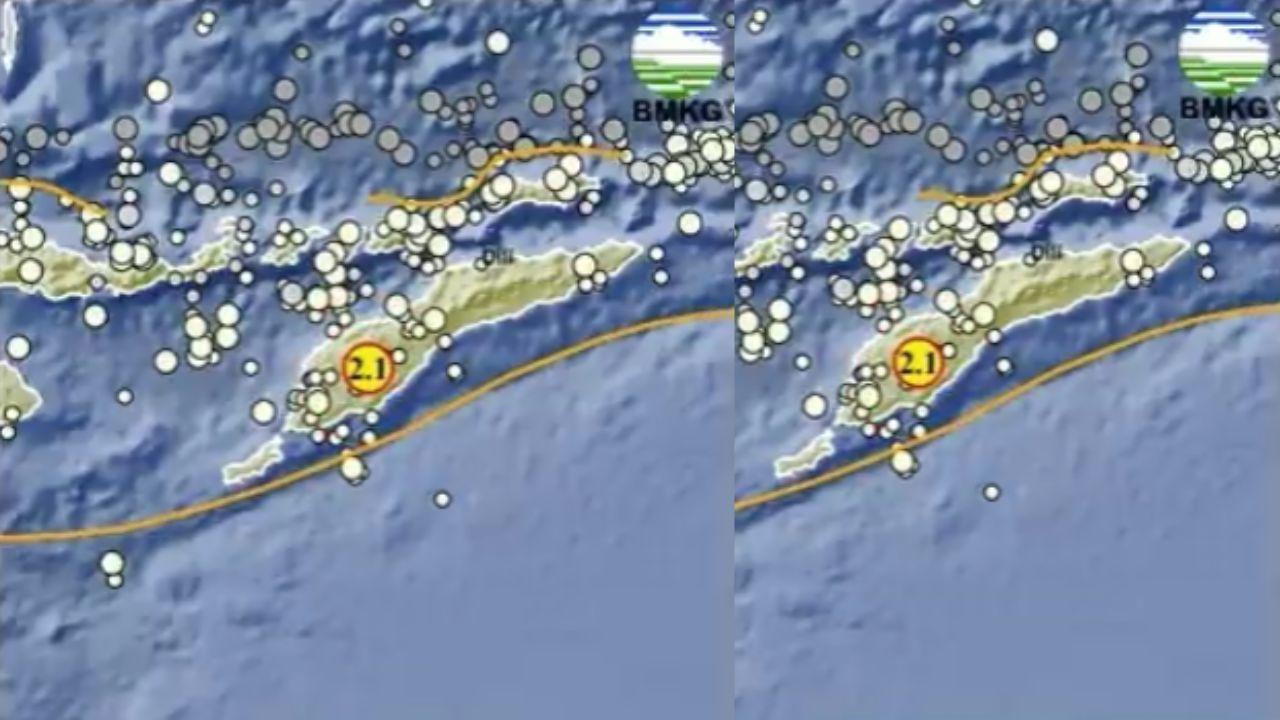 Baru Saja! Gempa Bumi Guncang Timor Tengah Selatan NTT, BMKG Catat ...