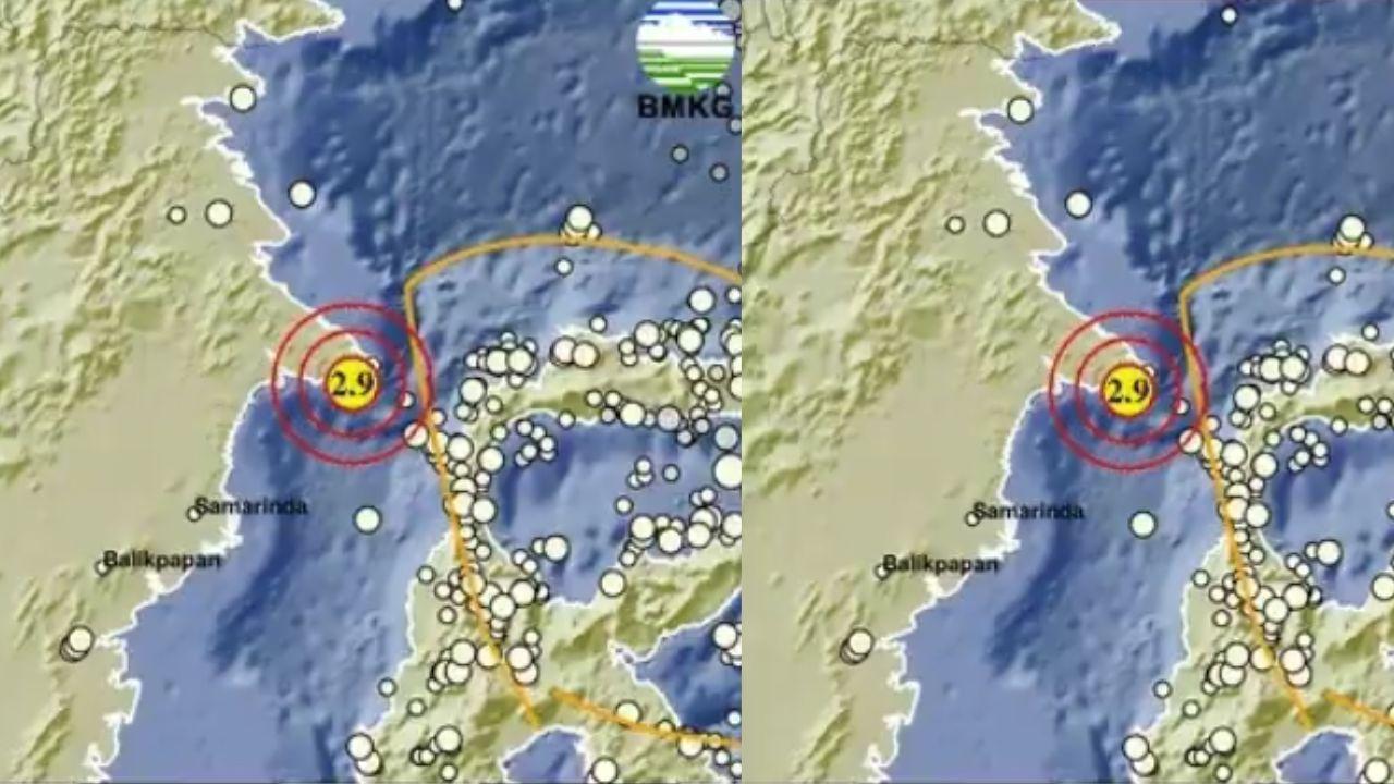 Baru Saja! Gempa Bumi Guncang Kota Bontang Kaltim Kedalaman 10 Km di ...