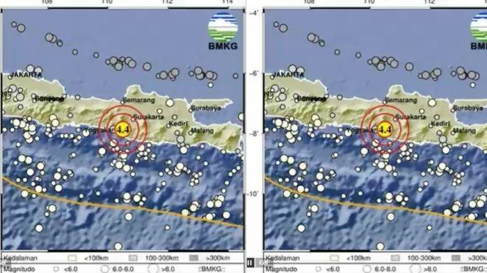 Baru Saja! Info BMKG Gempa Jogja Hari Ini, Pusat Gempa Terkini 2 Menit ...