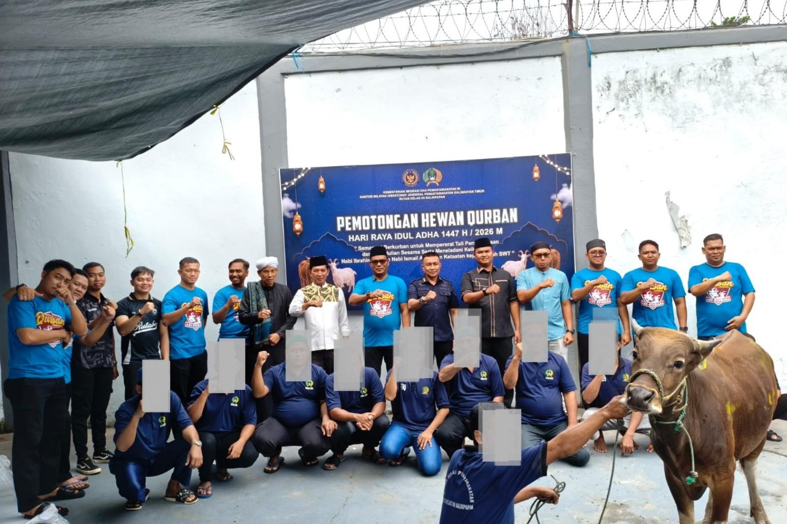 Idul Adha 2026 di Rutan Balikpapan, Warga Binaan dan Petugas Masak ...