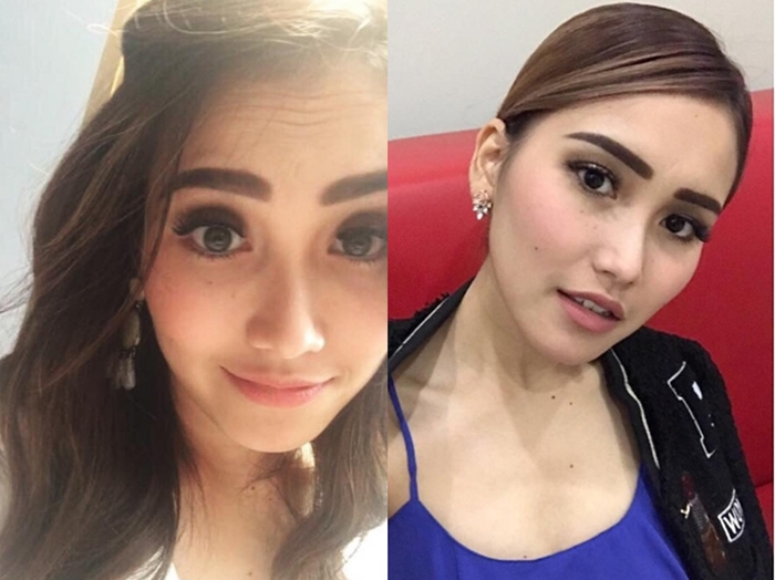 Bentuk Alis Ayu Ting Ting Kian Hari Makin Tebal, Netizen: Mirip Ulat ...