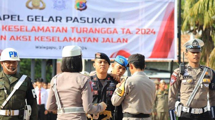 Gelar Operasi Keselamatan Turangga, Kapolres Sumba Timur Imbau Masyarakat Sadar Lalu-Lintas ...