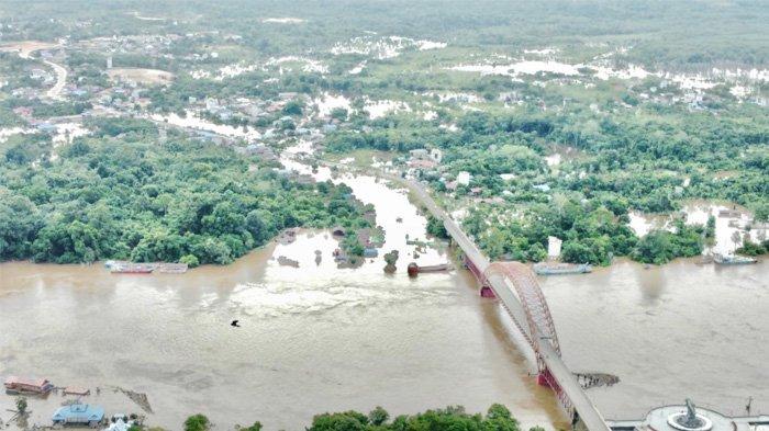 Sungai Barito Meluap, Enam Kecamatan di Kabupaten Murung Raya Kalteng ...
