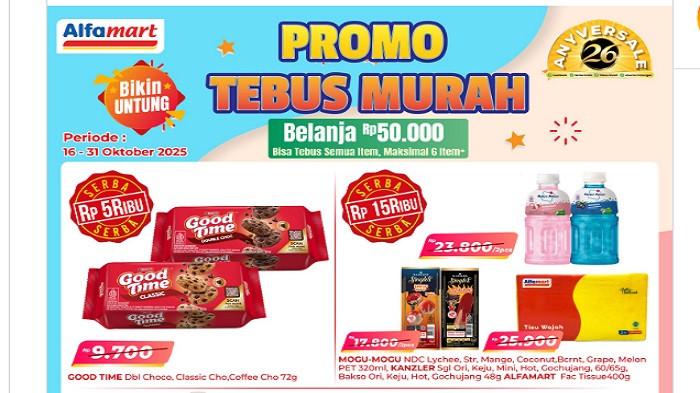 Promo Alfamart 21-22 Oktober Belanja Rp50Ribu,Tebus Murah 6Produk Ada ...