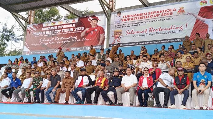 Bupati Belu Cup 2026 Resmi Dibuka, PSSI NTT Dorong Stadion Haliwen Jadi ...