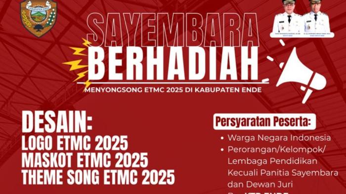 Pemkab Ende Gelar Sayembara Desain Logo hingga Theme Song ETMC 2025 ...