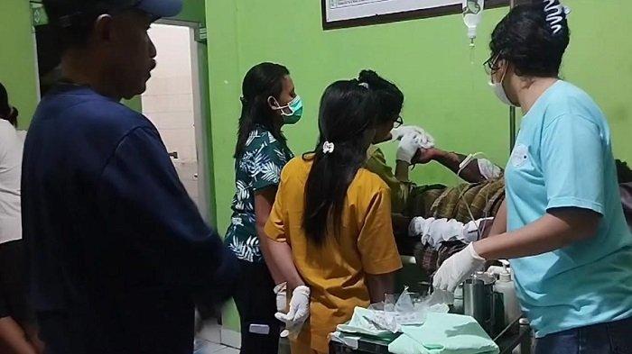 Tubuh Seorang Pria Alami Luka Bakar Akibat Abu Panas Gunung Lewotobi Laki-laki - Pos-kupang.com