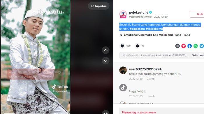 Video Viral TikTok, Rosy Sosok yang Diduga Selingkuh Dengan Mertuanya ...