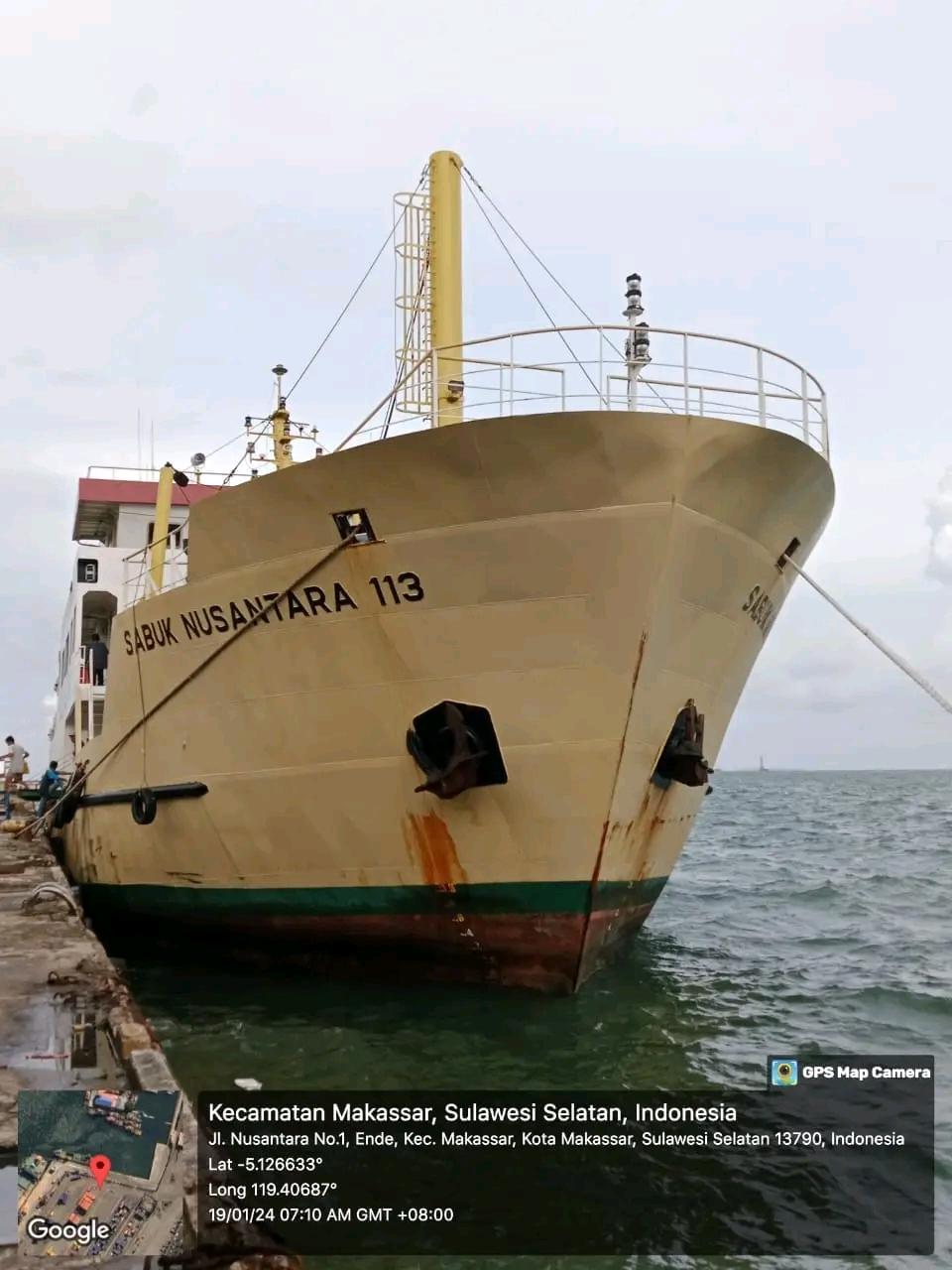 Jadwal Tol Laut KM Sabuk Nusantara 113 Mulai Besok 23 Mei 2025, Bualemo-Banggai, Bumbulan ...