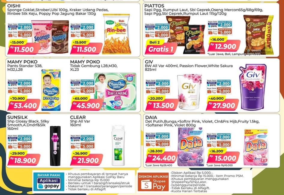 Promo Alfamart Hari Ini 24-25 Maret 2026, Buavita Beli 2 Gratis 1, Mamy ...