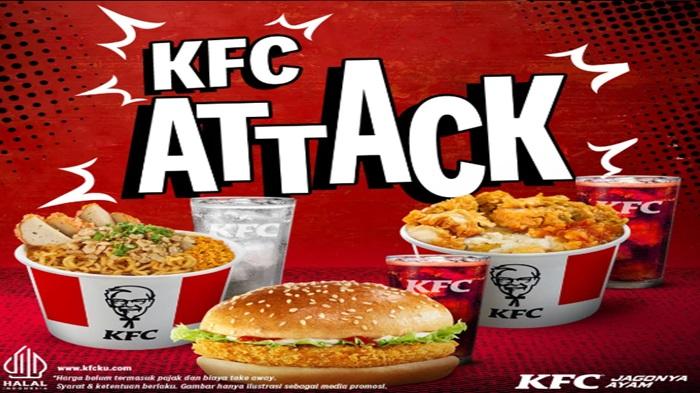 Makan Enak Setiap Hari? Pilih Promo KFC Menu KFC Attack Ada Burger, Mie ...