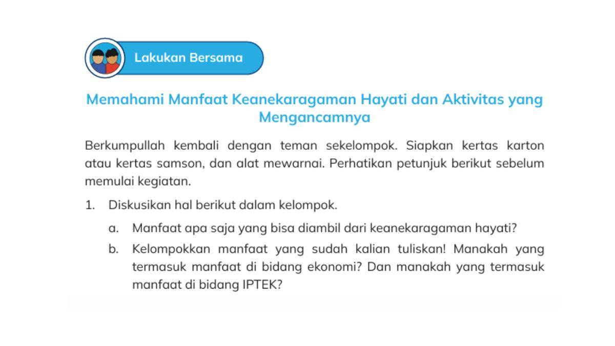 Kunci Jawaban IPAS Kelas 5 Halaman 174-175 Kurikulum Merdeka, Manfaat ...