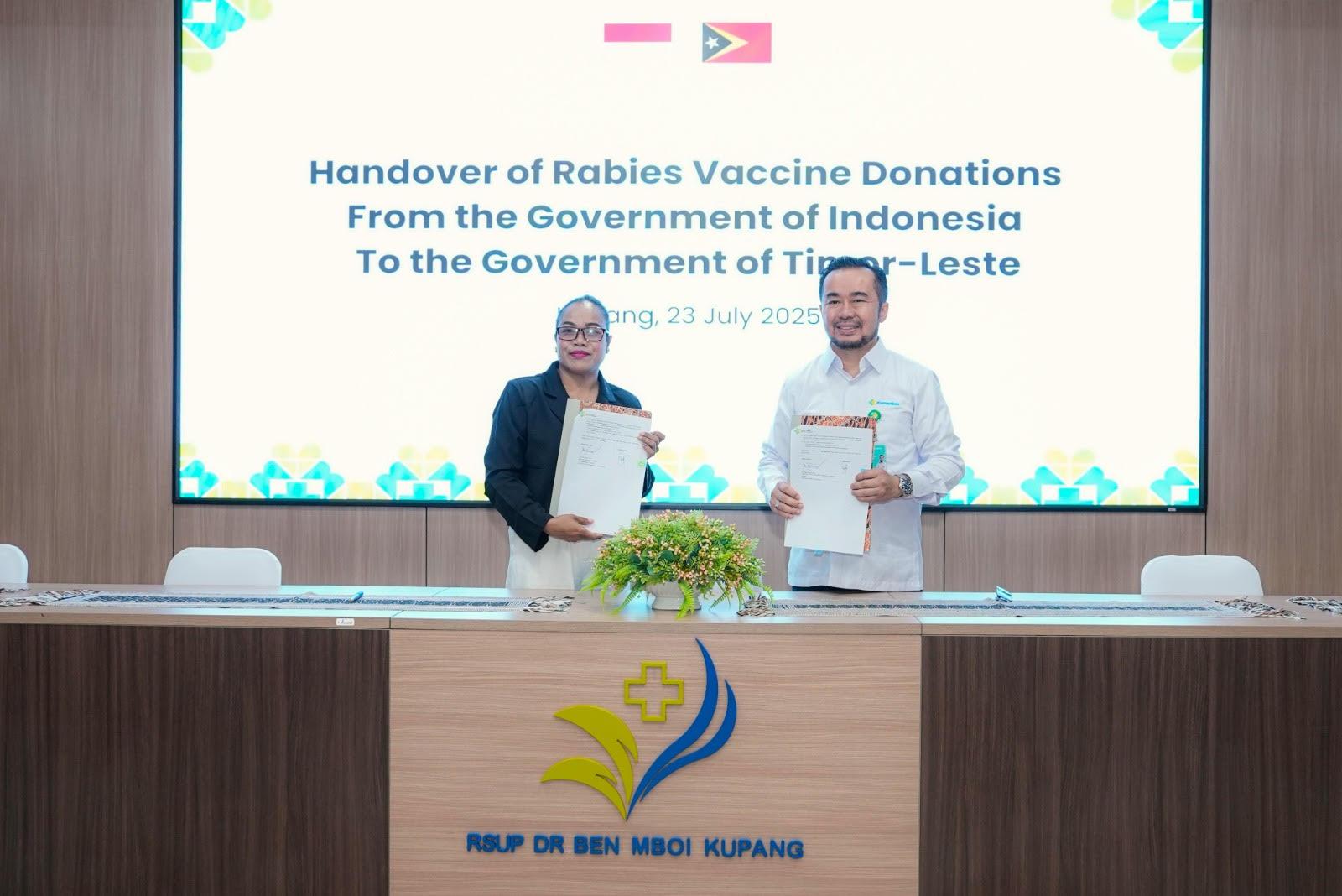 Apresiasi Bantuan Vaksin Rabies dari Indonesia, Timor Leste: Ini ...