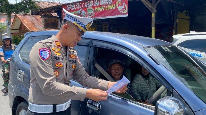 Polres Lampung Barat Tindak 400 Pelanggar Selama 4 Hari Operasi Keselamatan Krakatau 2025 ...