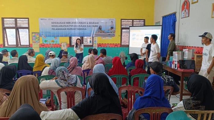 PGN Lampung Edukasi Keselamatan Penggunaan Gas kepada Warga Perumnas ...