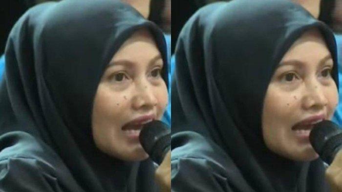 Sosok Sofiyah, Emak-emak yang Debat DPRD Demi Bela Program Anak Masuk Militer - Tribunlampung.co.id