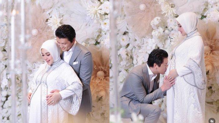 Reino Barack Makin Perhatian dengan Syahrini yang Hamil 7 Bulan - Tribunlampung.co.id