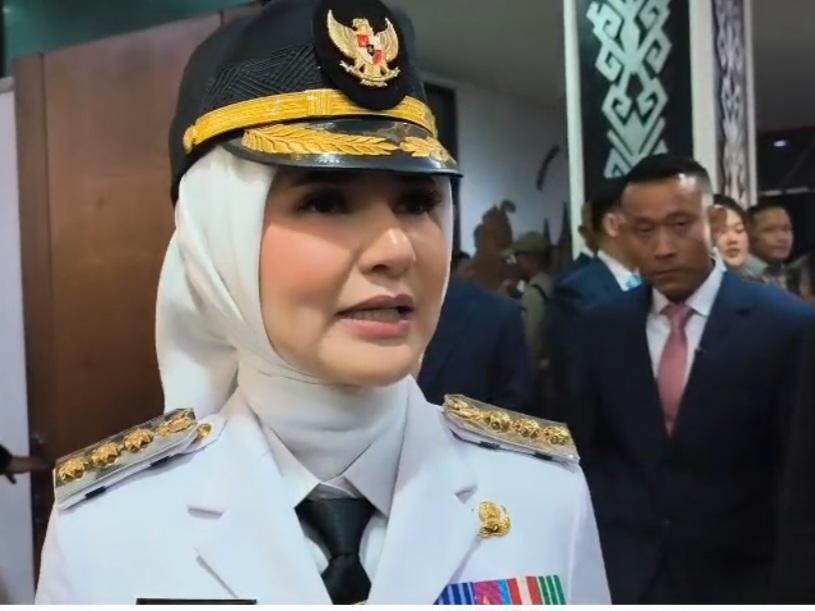 Pasca Dilantik sebagai Bupati Pesawaran, Nanda Indira Siap Tancap Gas ...