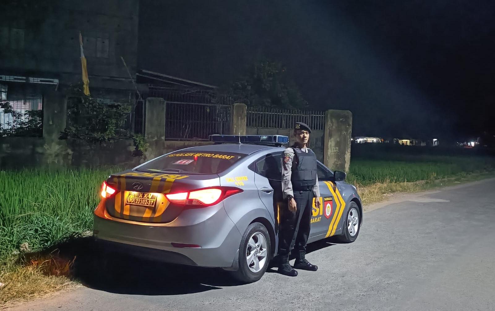 Satuan Samapta Polres Metro Polda Lampung Gencar Patroli Kamtibmas ...