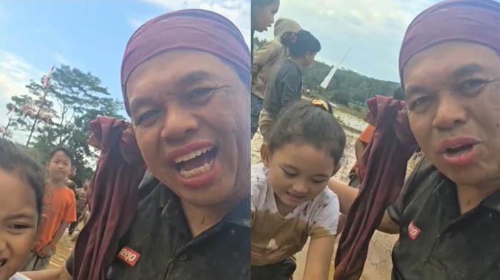 Tampang Gubernur Dedi Mulyadi Ikut Lomba Agustusan, Pakai Lipstik Pink ...