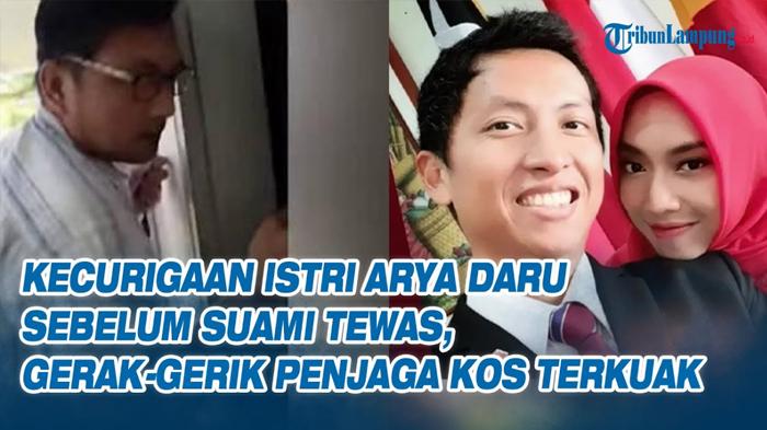 Video Kecurigaan Istri Diplomat Arya Daru Sebelum Suami Tewas, Gerak ...
