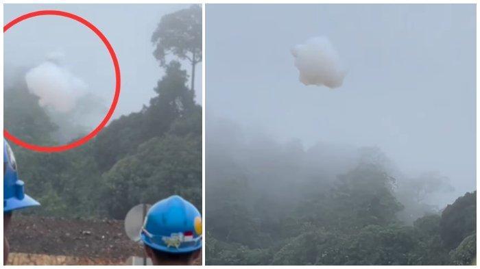 Penjelasan BMKG Video Viral Awan Kinton Jatuh di Murung Raya - Tribunlampung.co.id