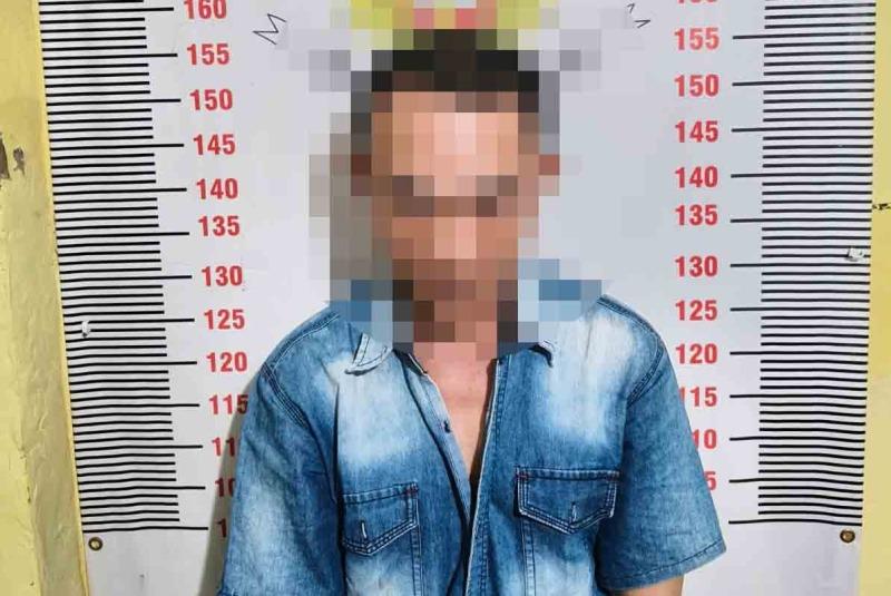 Polsek Sidomulyo Lampung Selatan Amankan Pelaku Curat di Gudang Pakan - Tribunlampung.co.id