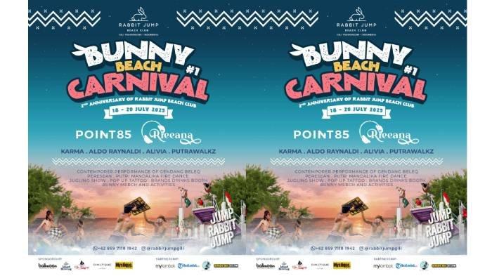 Rabbit Jump Hadirkan Bunny Beach Carnival 1 di Gili Trawangan ...